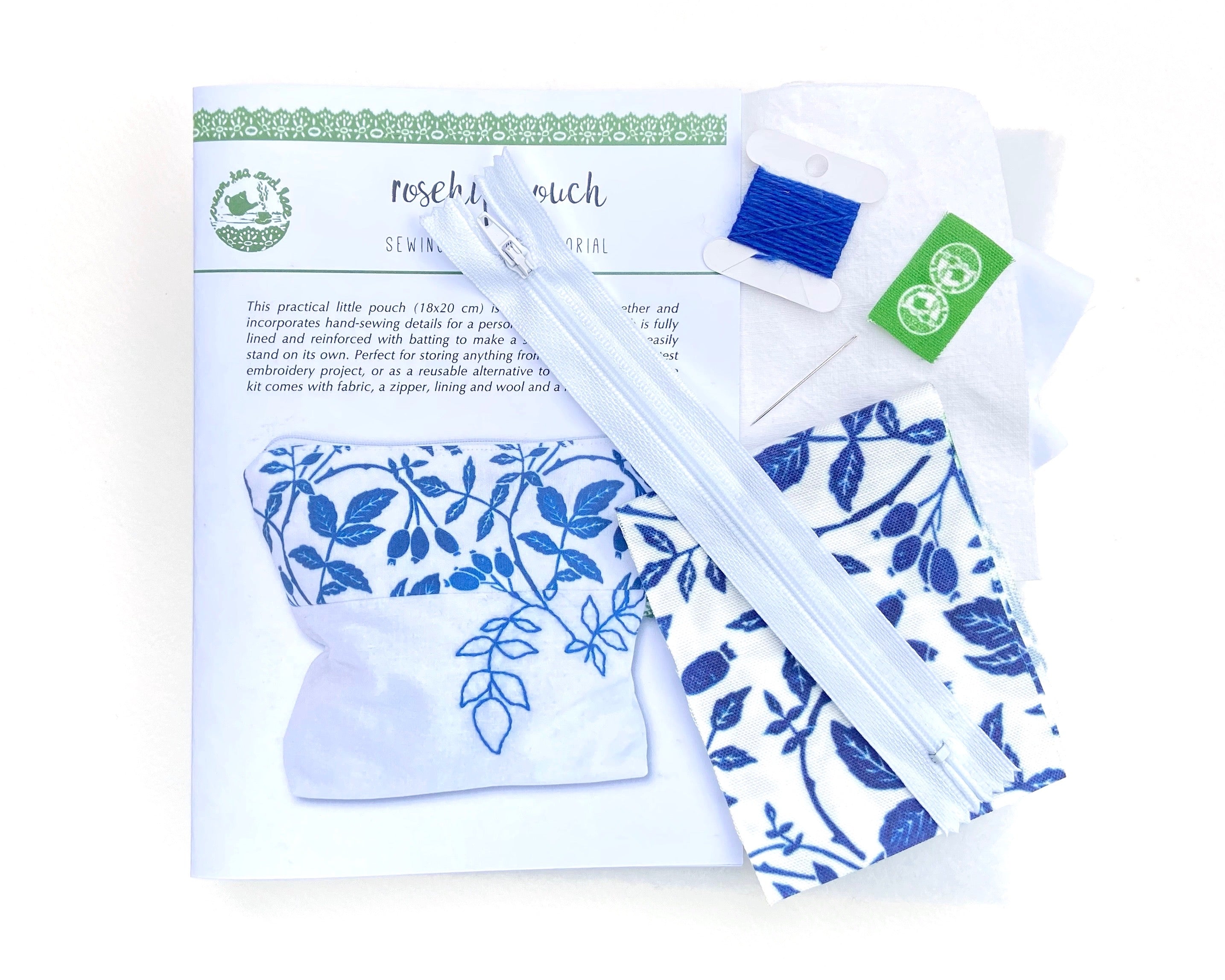 pouch sewing kits – Cream Tea and Lace